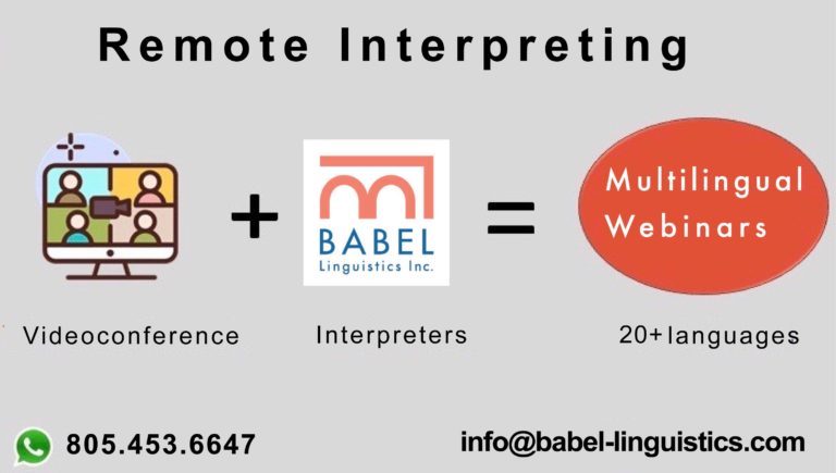 Babel Linguistics Inc. translation, interpreting +more | USA